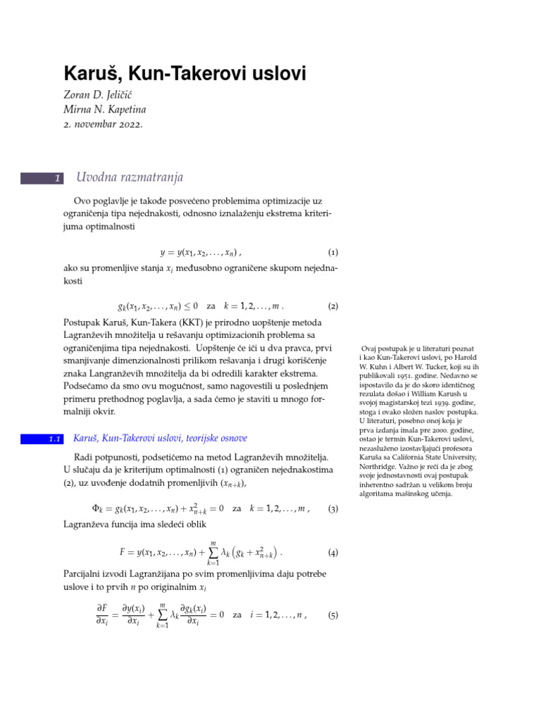 P06. Karuš, Kun - Takerovi Uslovi | PDF