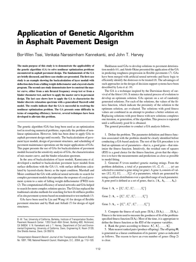Tsai 2004 | Download Free PDF | Mathematical Optimization | Genetic Algorithm