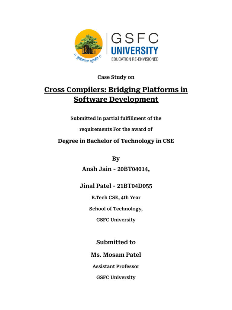 Cross Compilers Pdf Compiler Program Optimization 