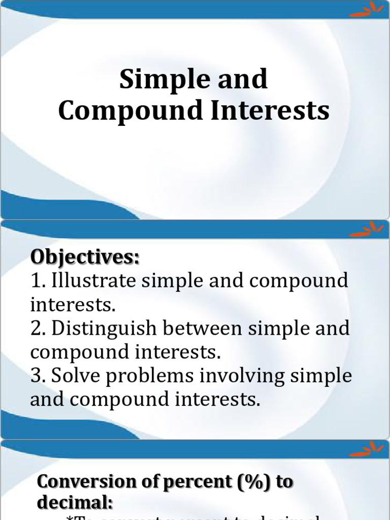 Simple and Compound Interest Explained | PDF | Interest | Compound Interest