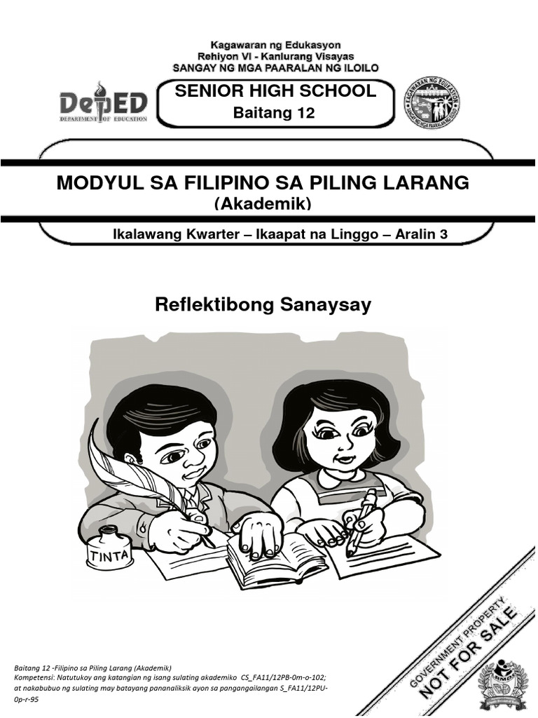 Fil12 Akad Q2 W4 Aralin 3 1 | PDF