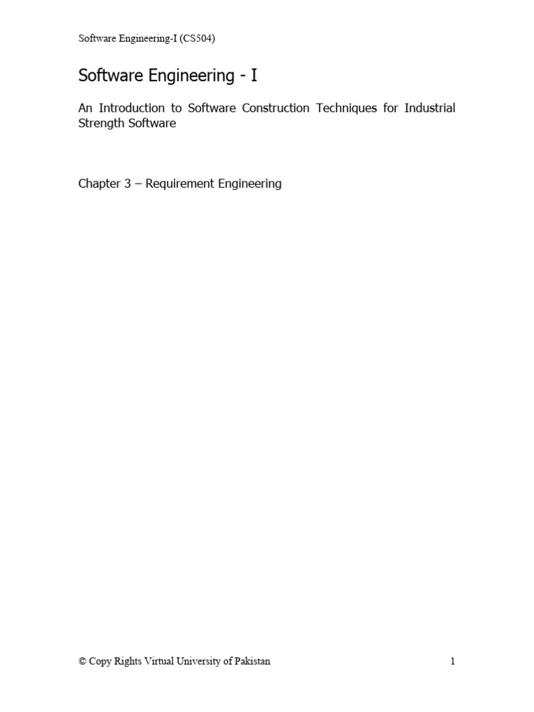Chapter 3 - RE | PDF | Use Case | Unified Modeling Language