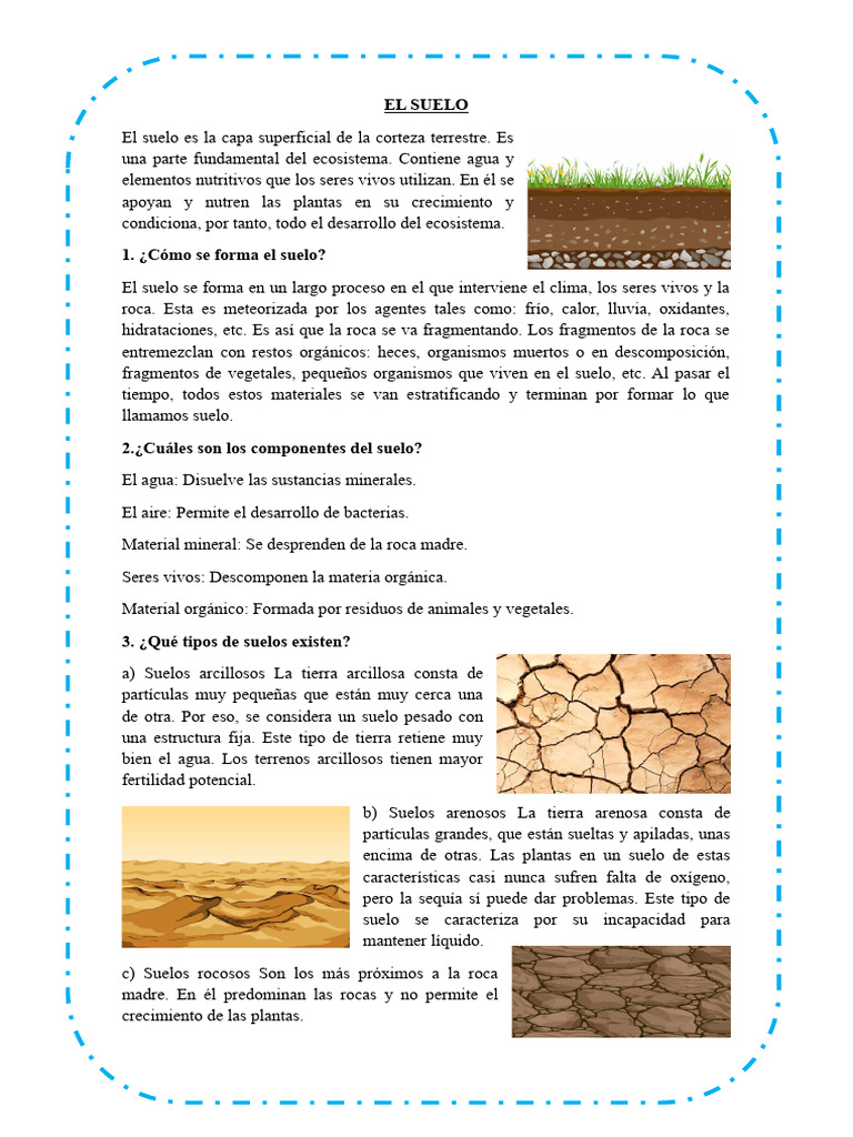 El Suelo-1 | PDF | Suelo | Agua