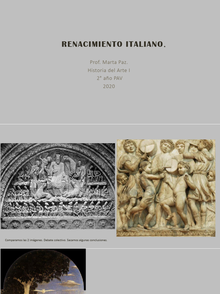 Renacimiento Manierismo Barroco y Rococó 2020 Imágenes | PDF | Miguel Ángel | Florencia