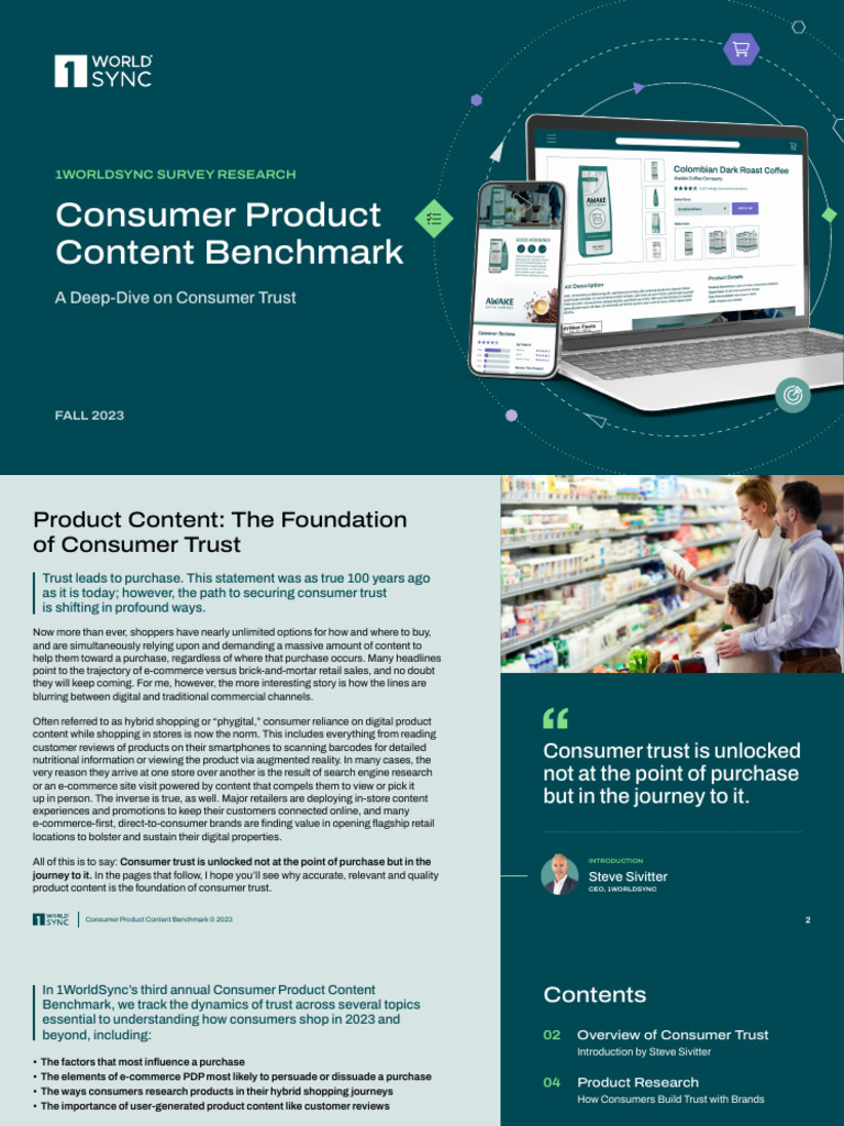 WorldSync 2023 Consumer Product Content Benchmark Report | PDF | Retail ...