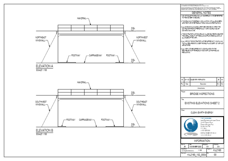 KIL2163 - 102 - 0004 - REV00 - Existing Elevations Sheet 2 | PDF
