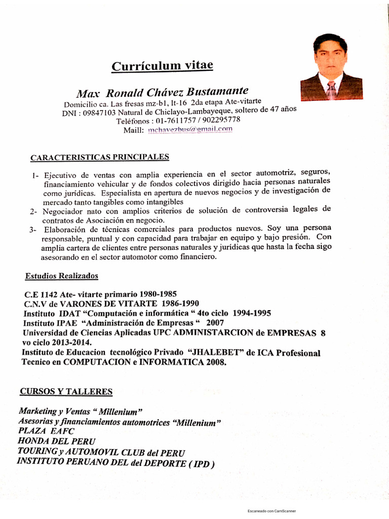 CV Documentado Final | PDF