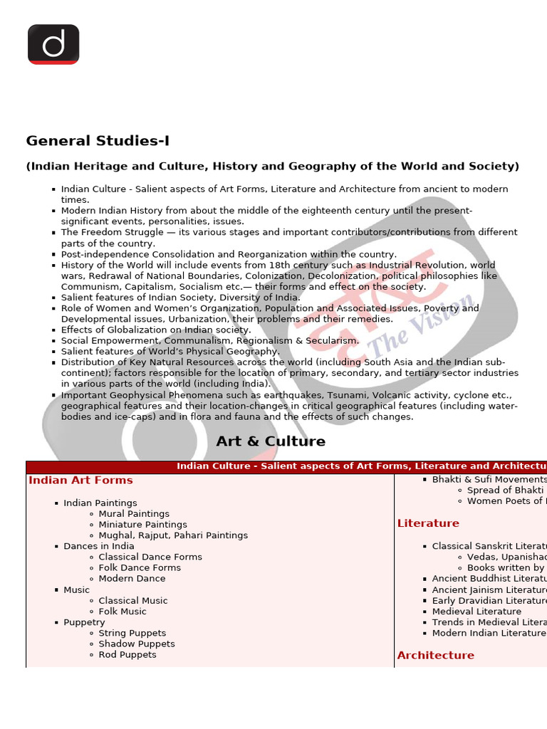 Upsc 1 | PDF | Globalization | Earth