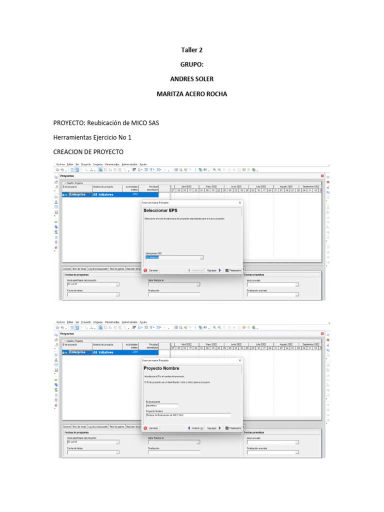 Taller 2 Primavera | PDF
