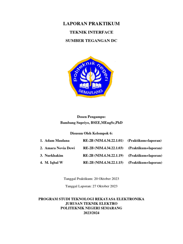 Laporan Praktikum 5 Kel 6 | PDF