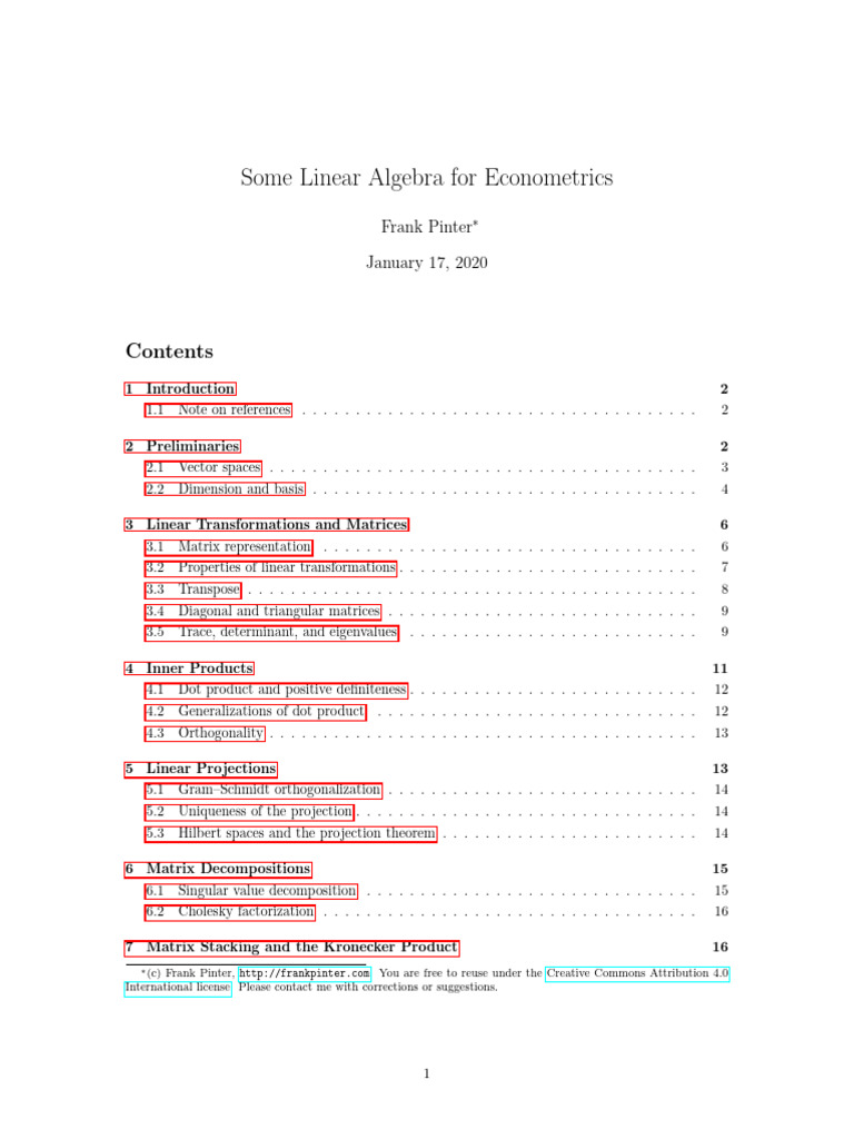 Linear Algebra Notes Download Free Pdf Linear Map Matrix Mathematics 