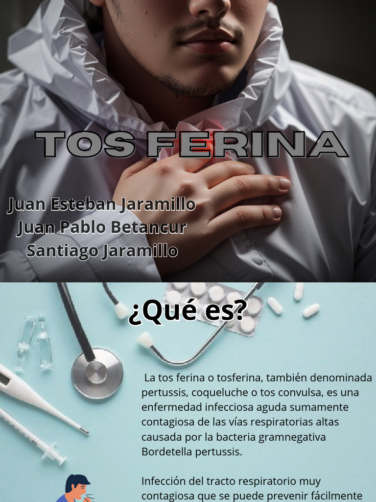 Tos Ferina | Descargar gratis PDF | Tos | Ciencias de la Salud