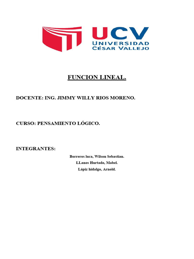 Formato Lineal | PDF | Variable (Matemáticas) | Agua