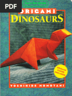 Fumiaki Kawahata - Dinosaur Origami | PDF