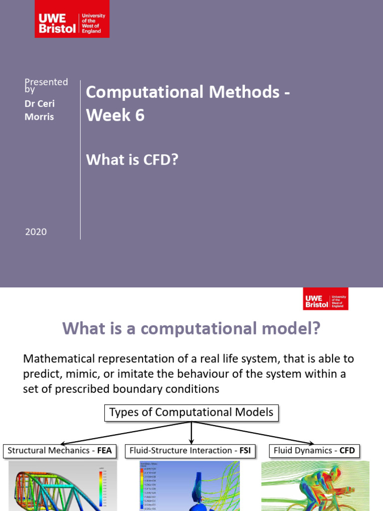 Computational Methods Cfd Lecture 1 Pdf Computational Fluid Dynamics Applied Mathematics