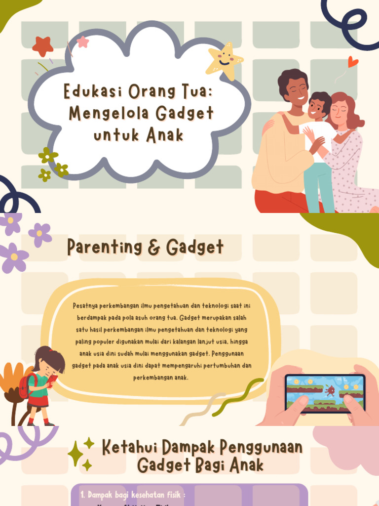 Edukasi Penggunaan Gadget | PDF | Pengembangan Diri