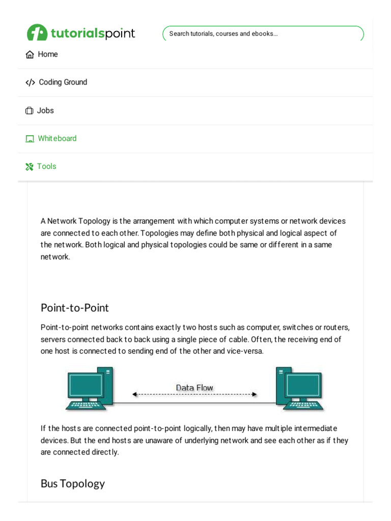 Overview of Computer Network Topologies | PDF | Network Topology ...