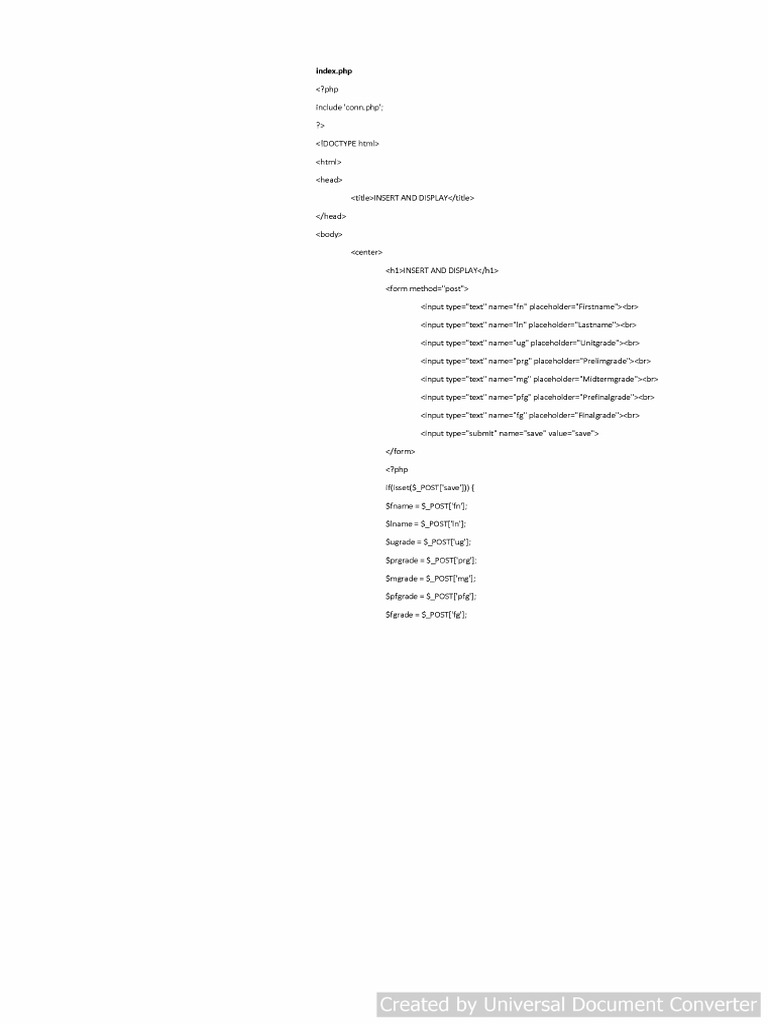 Final Code | PDF Final Code | PDF