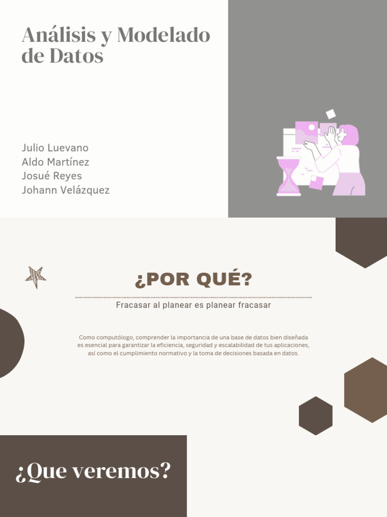 Analisis y Modelado de Datos | PDF | Bases de datos | No Sql