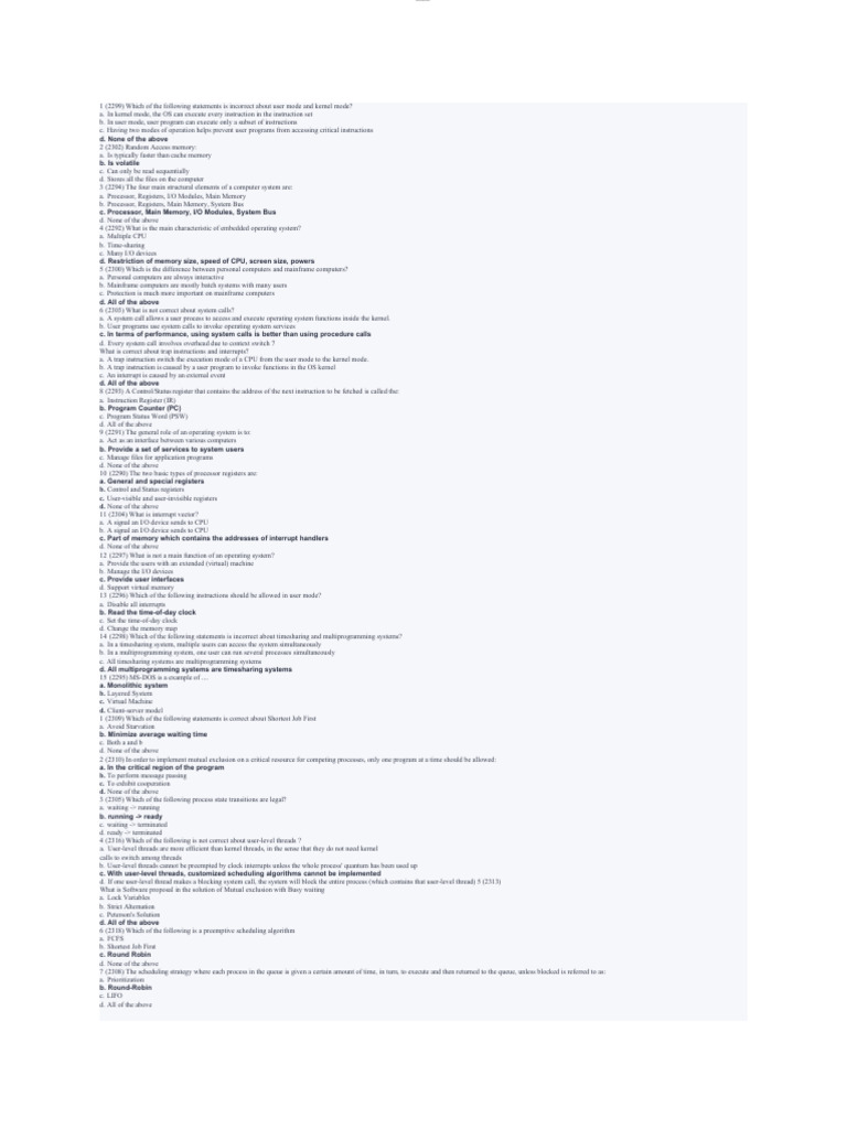 Osg-Test Key | PDF | Operating System | Process (Computing)