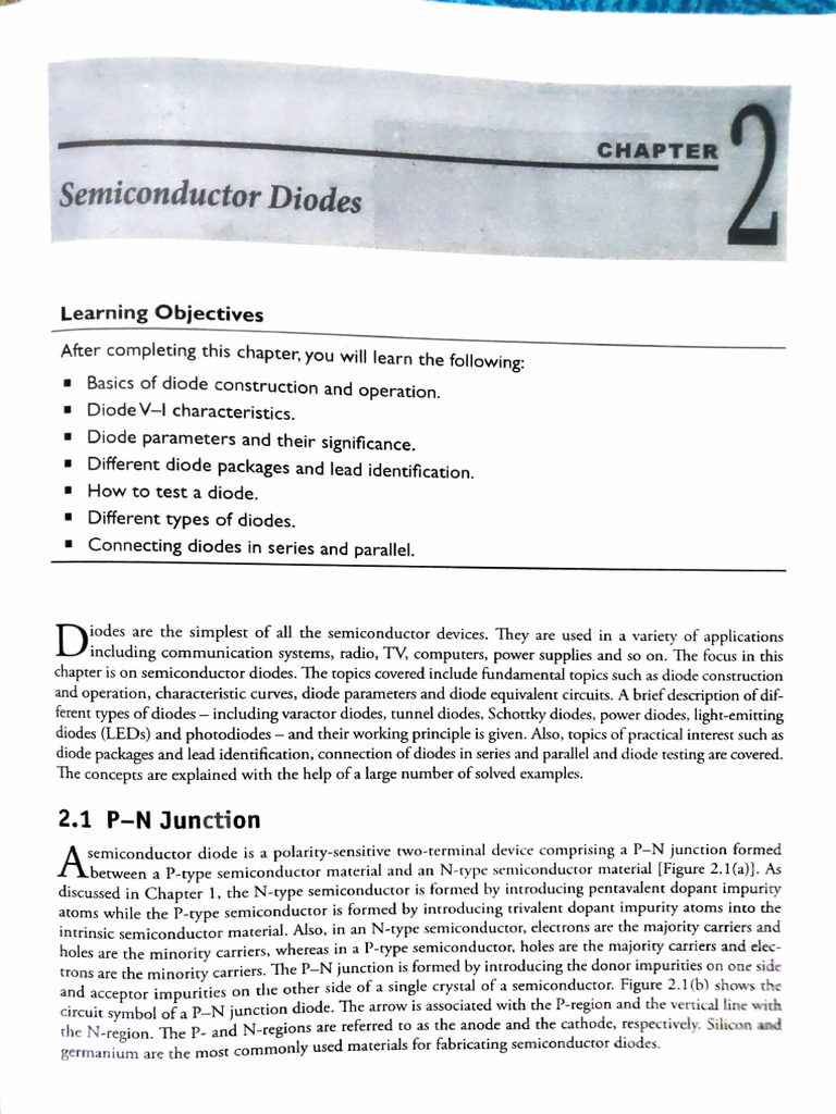 PN Junctions | PDF | P–N Junction | Diode
