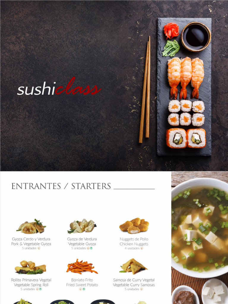 Carta SushiClass 20x15 | PDF