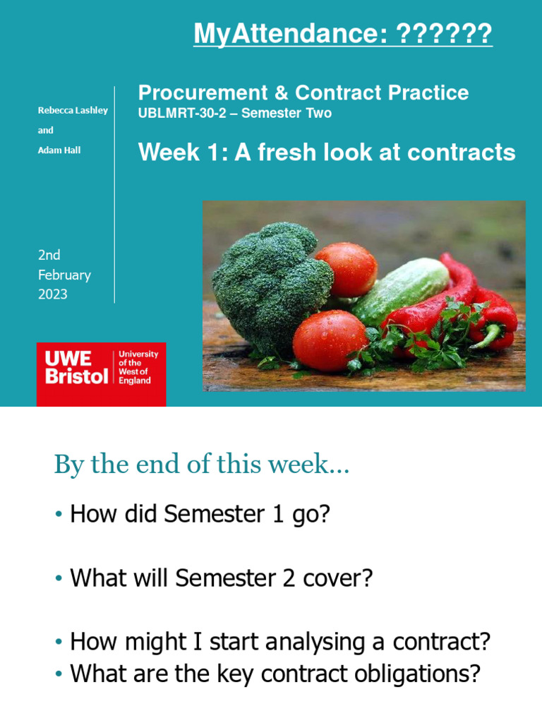 Week 1 Tutorial Slides 2023 | PDF | Employment | Business