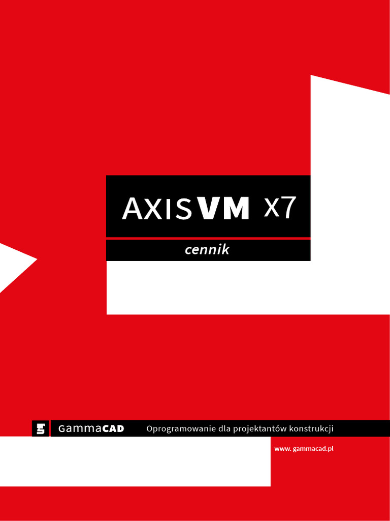 AxisVM X7 Cennik 2023 | PDF