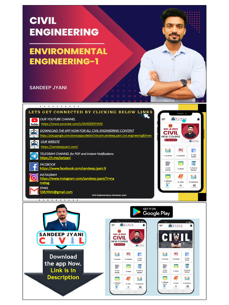 Environmental - Engineering - 1 - by - SJ (53pgs) | PDF | Media Sharing | World Wide Web