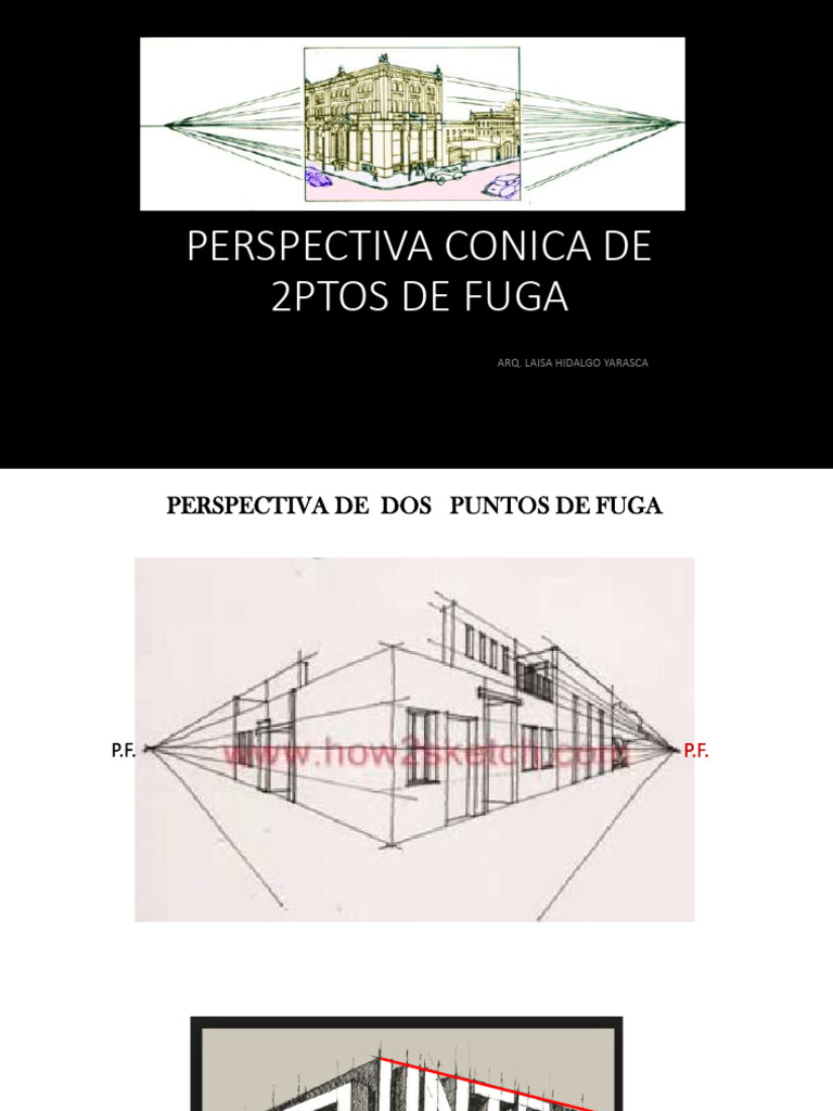 Perspectiva 2 Ptos de Fuga | PDF
