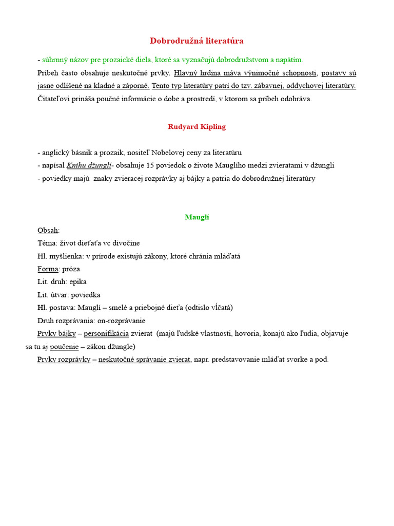 Rudyard Kipling - Mauglí | PDF