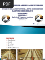 Turnout Geometry - Calculations: Data Sheet | PDF | Angle | Track (Rail ...