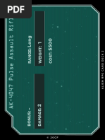 Alien RPG - Character Sheet - Printable | PDF | Leisure | Sports