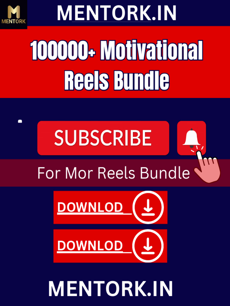 Free Motivational Reels Bundle Download | PDF