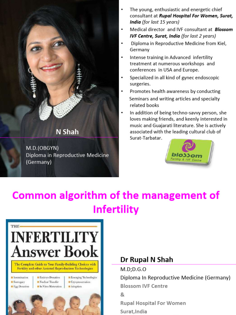 Common Algorithm of The Management of Infertility | PDF | Infertility ...