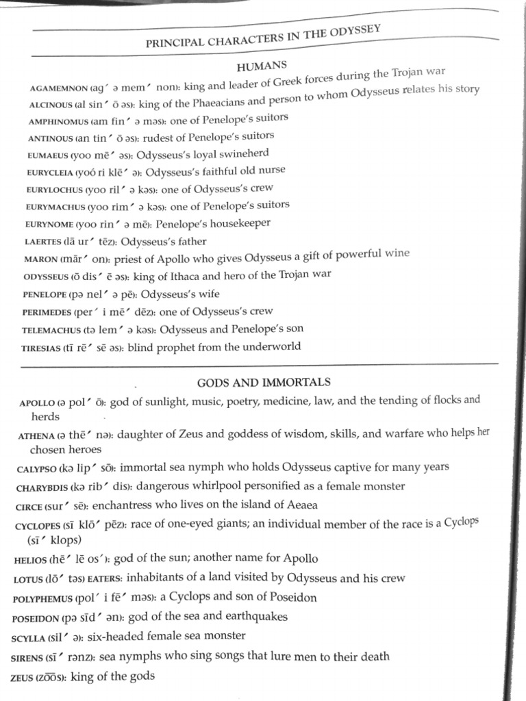 Odyssey Part 1 | PDF