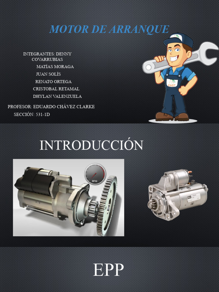 Motor de Arranque | PDF