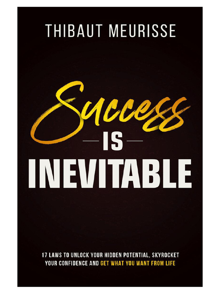 Success is Inevitable: Action Guide | PDF | Thought | Goal