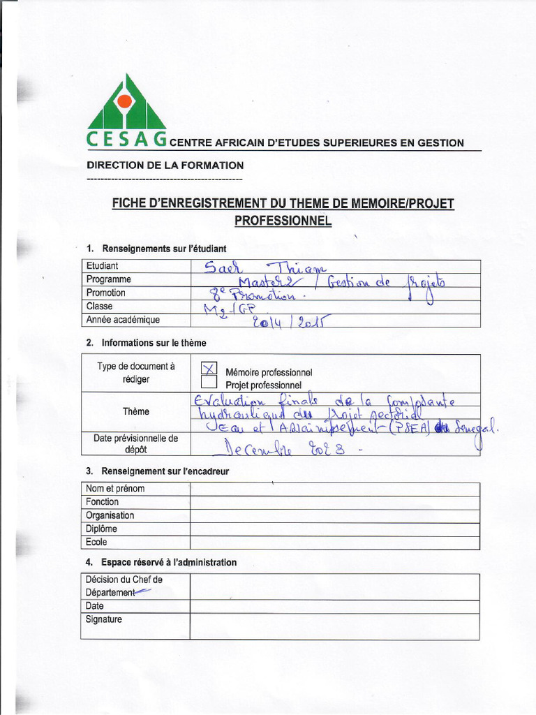 Enregistr Thème Memoire | PDF