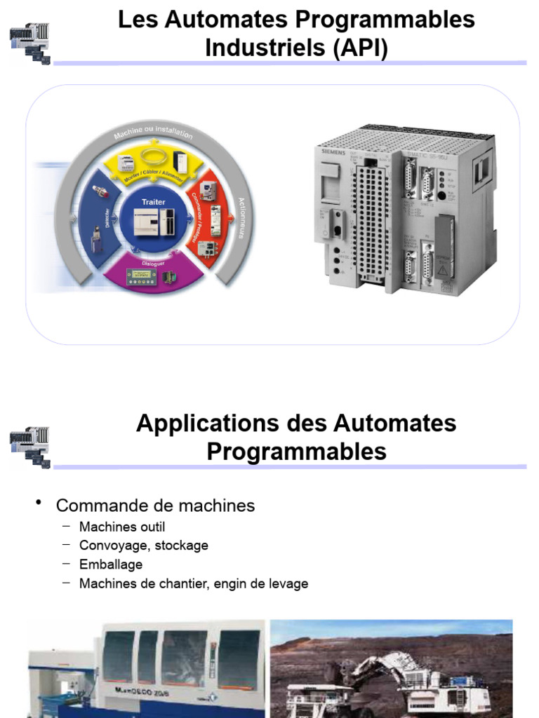 01 Fonction Traitement | PDF | Automate programmable industriel ...