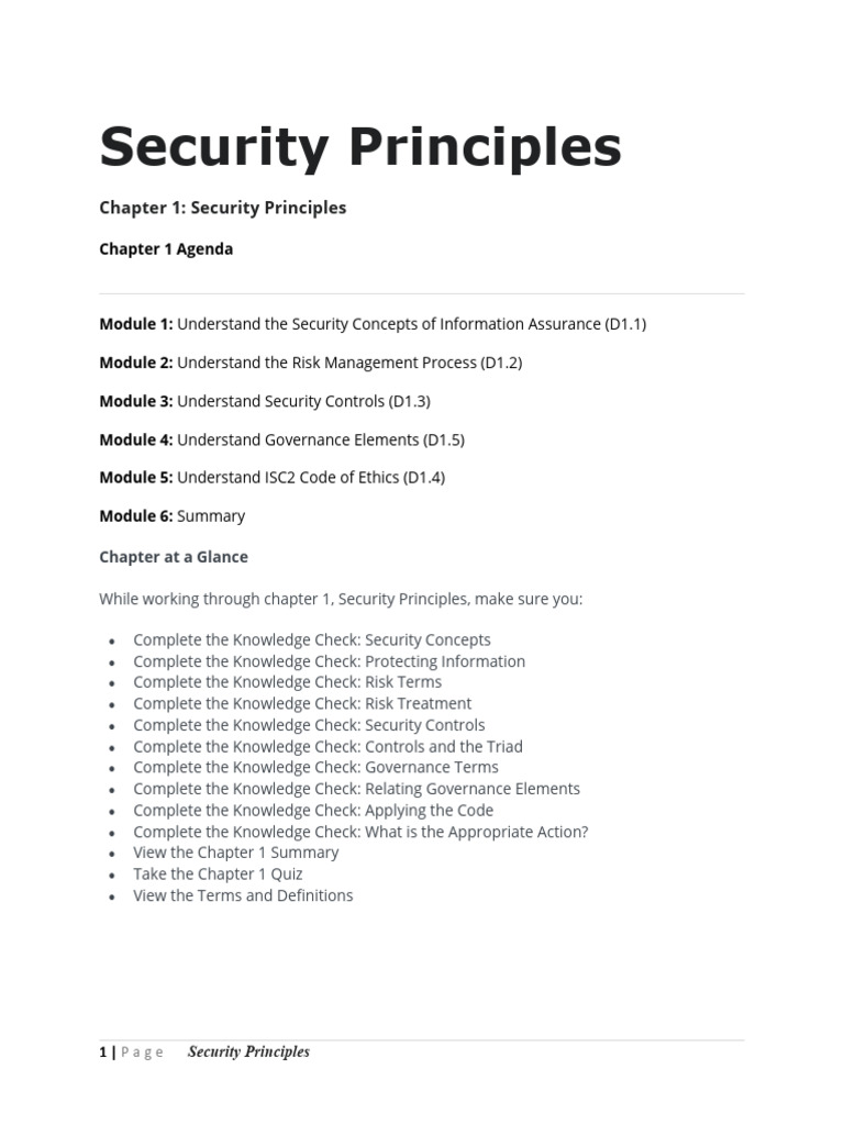 Isc2 1,2,3,4,5 | PDF | Information Security | Risk