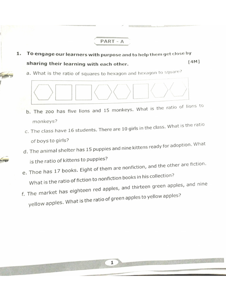 CH-6 Test Paper | PDF