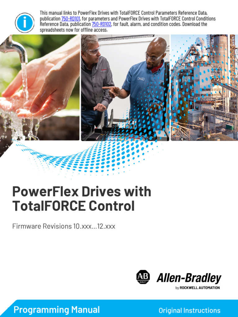 Powerflex Drives With Totalforce Control: Programming Manual | PDF | Power Inverter | Electric Motor