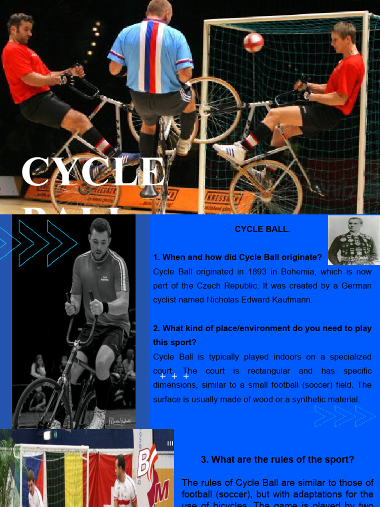 Cycle Ball | PDF | Association Football | Sports