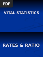 CHN Part 2 - Vital Statistics | PDF | Mortality Rate | Infant Mortality