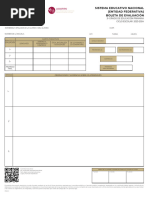 Formato Boletas 1° A 6° 2024-2025 | PDF | Educación primaria | Escuelas