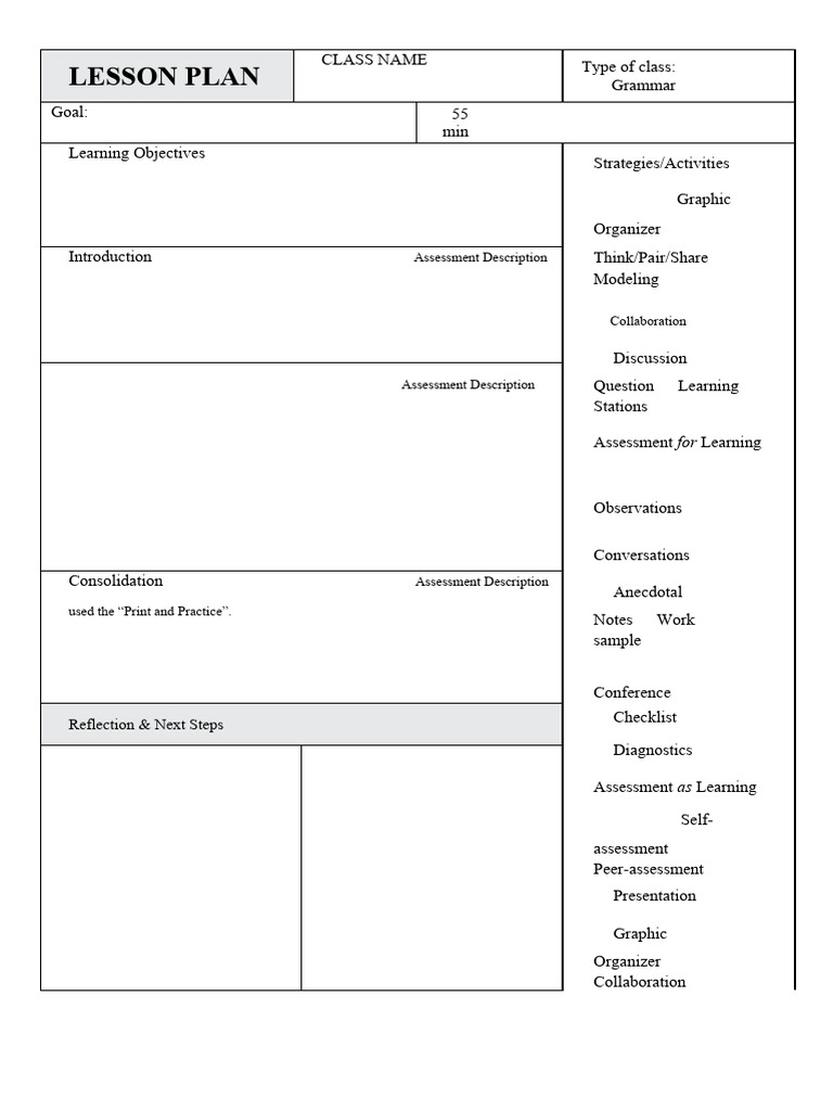 Lesson Plan | PDF | Lesson Plan | Pedagogy