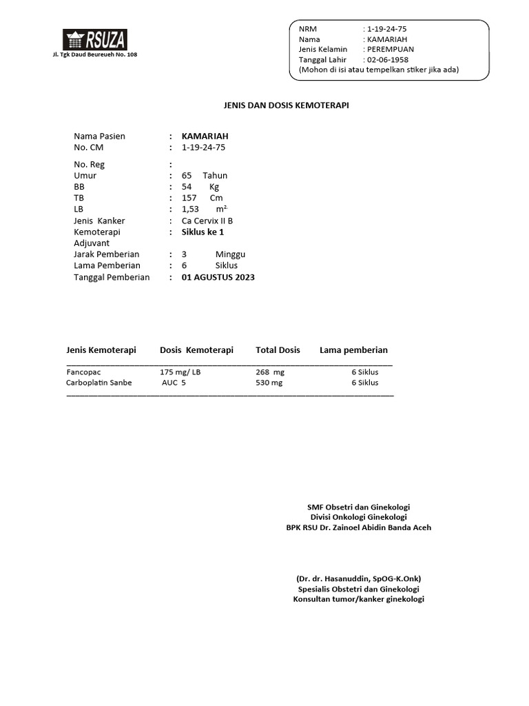Kamariah HSD | PDF