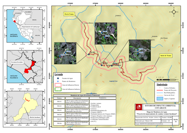 14.mapa Calidad Agua | PDF | Química
