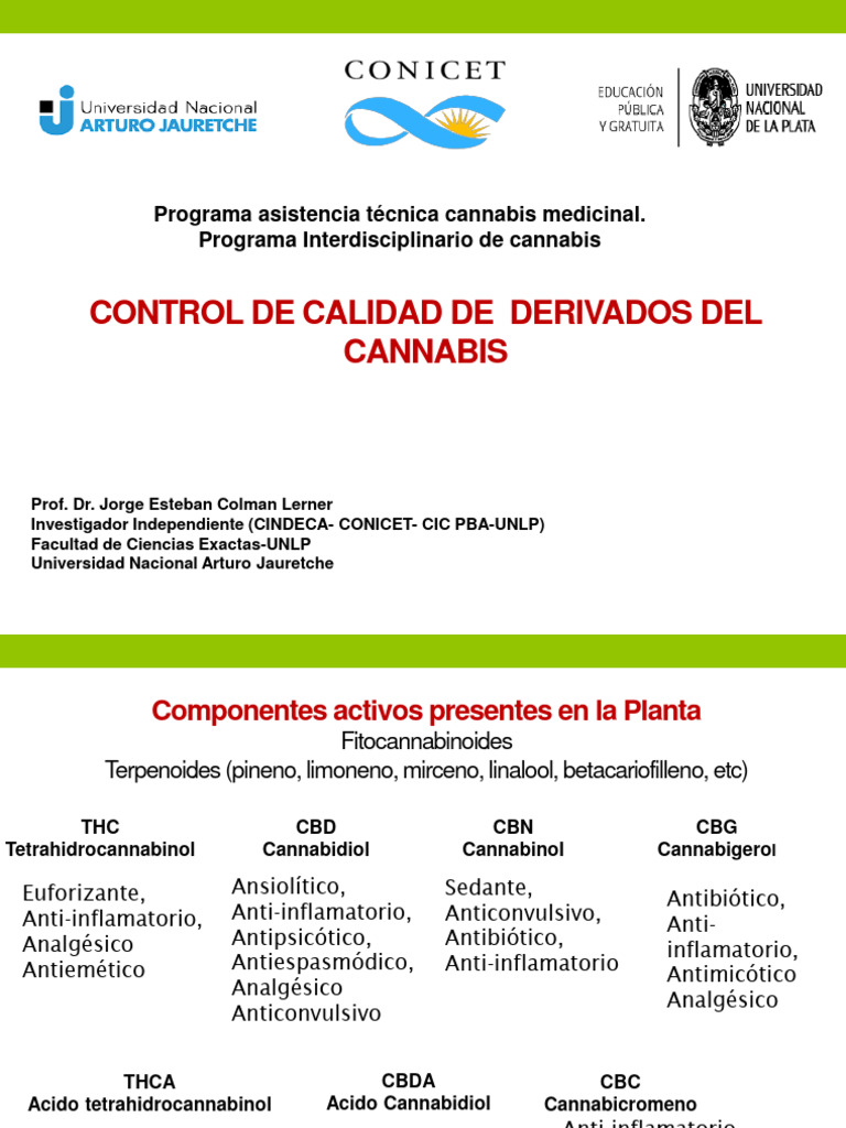 Presentación 2 1 Pdf Tetrahidrocannabinol Laboratorios